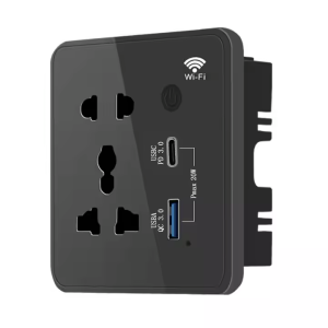 BOLT Smart Socket 5-Pin Touch WiFi with USB Port – Bolt Smart