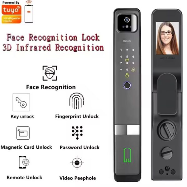 BOLT ELITE Smart Door Lock with 3D Face Recognition – Bolt Smart